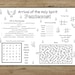 Ascension of Jesus Activity, Pentecost Activity Place-mat, Holy Spirit ...