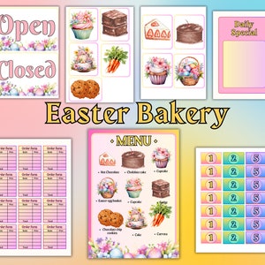Bakery Pretend Play Kit, Bakery Dramatic Play, Printable Role Play Set ...