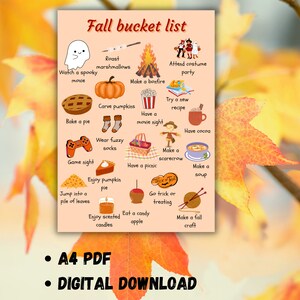 Fall Mix & Mingle Bingo, Fall Find the Guest, Fall Game Bundle, Cute ...