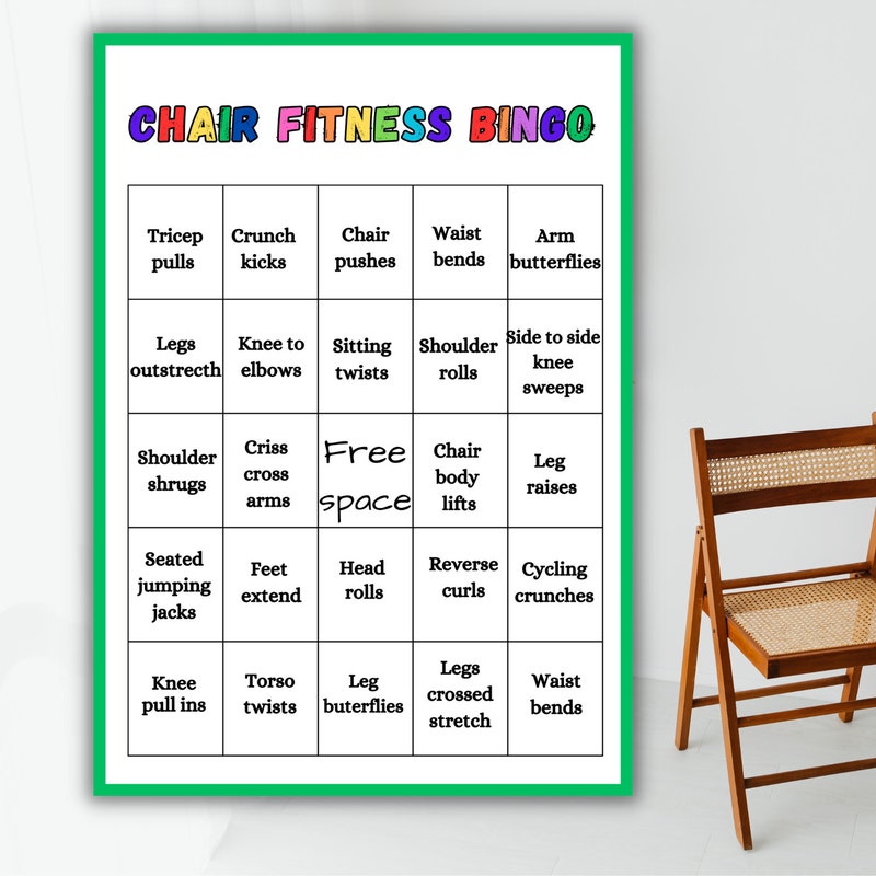 Chair Exercise - Etsy