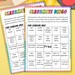 Back to School Game, Classmate Find Someone Who Bingo, First Day of ...