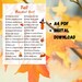 Fall Bucket List Fall to Do List Fall Time Activities for - Etsy