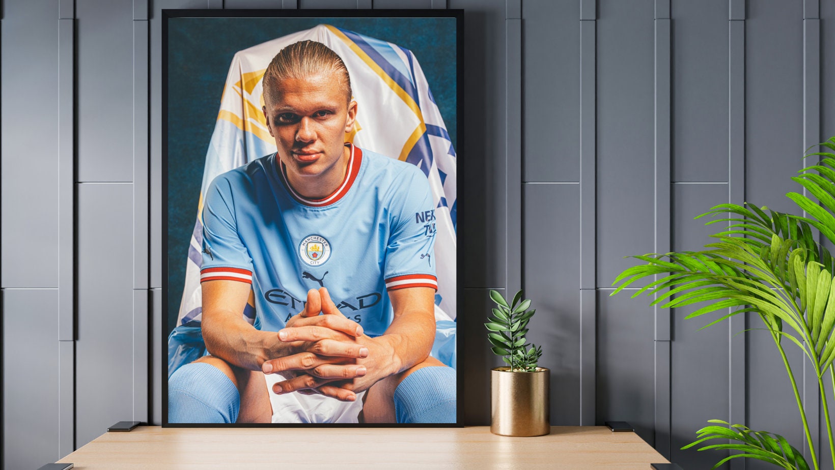 HAALAND Poster, 2022 2023 Wall Art Printable Designed & Sold By Casey ...