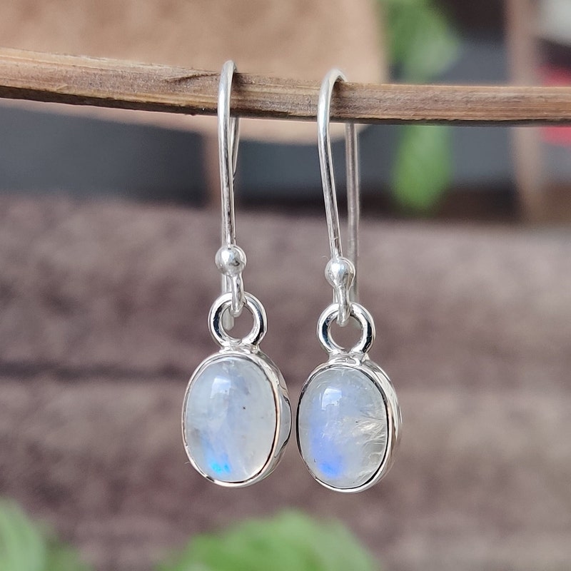 Moonstone Earring - Etsy