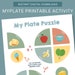 Myplate Food Group Printable Activity Cub Scouts, Home School ...