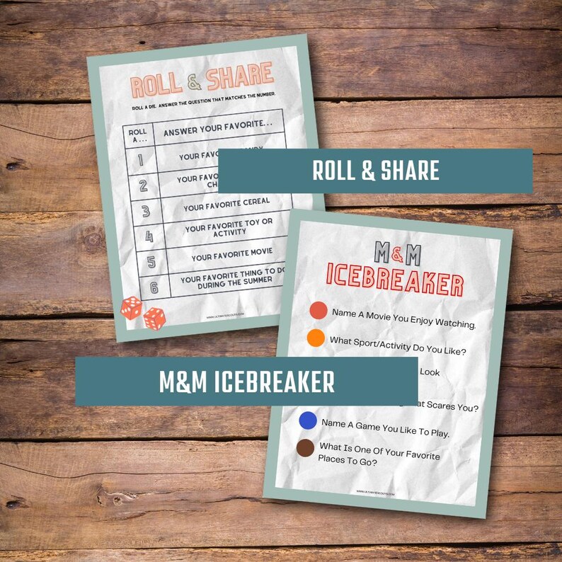 Icebreaker Toolkit - Icebreaker Games With Printables for Youth Group ...