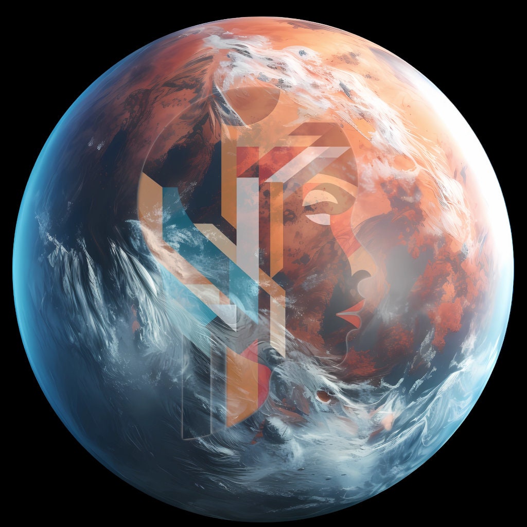 Alien Planets PNG Clipart Planet Overlay - Etsy