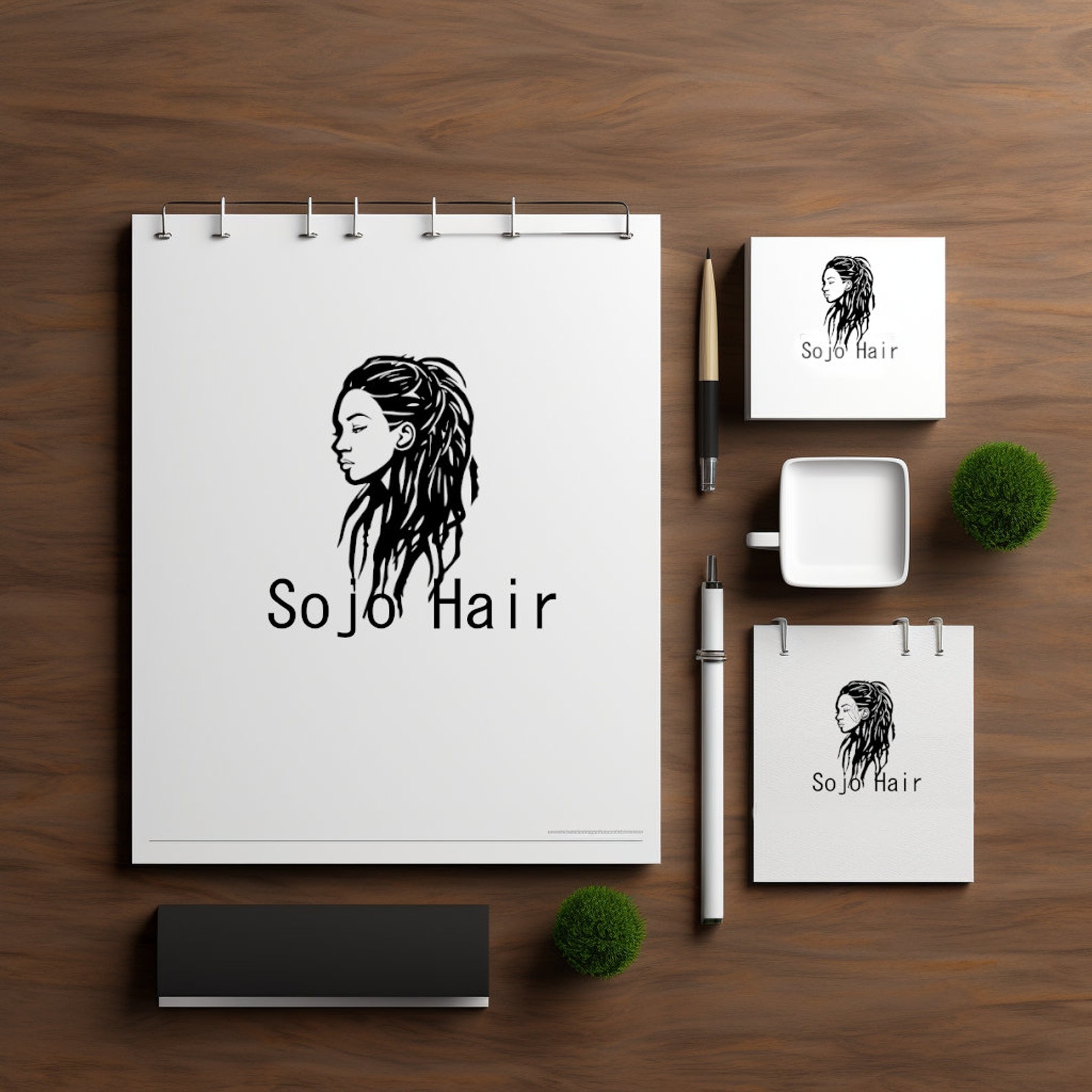 Black Hair SVG Bundle | Set for Black Hair (afro, Braided, Dreadlocks ...