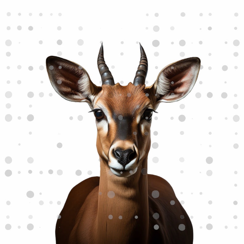 Realistic Wild Animal Clipart PNG Bundle! 20 Different Animals - Etsy