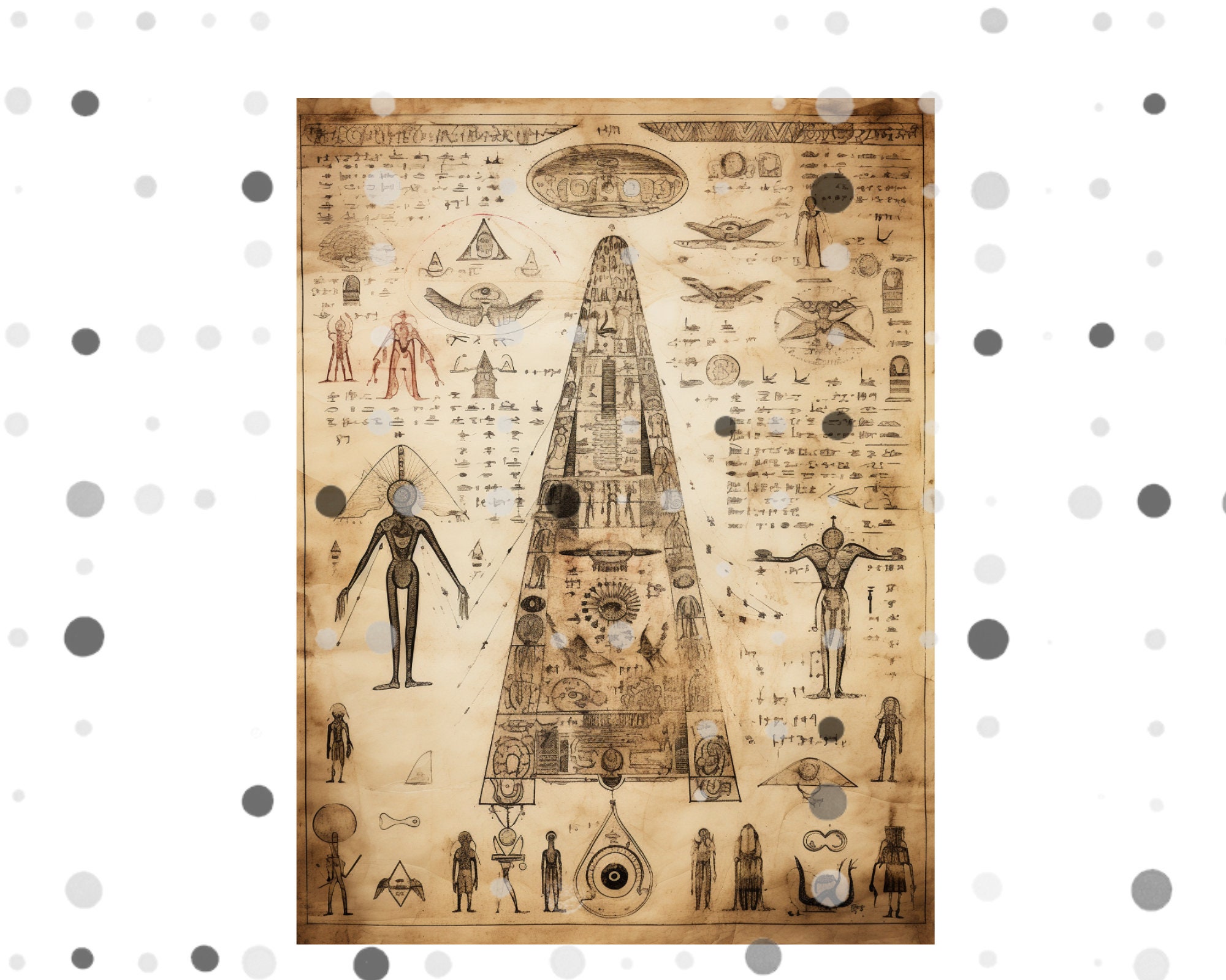 Alien Manuscript Junk Journal Pages | Explore Extraterrestrial Elegance ...