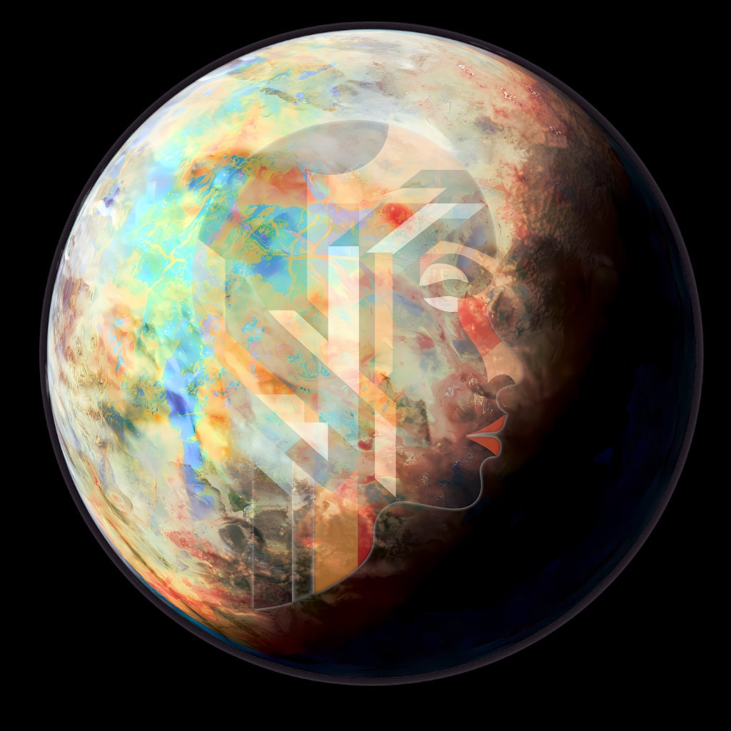 Alien Planets PNG Clipart Planet Overlay - Etsy