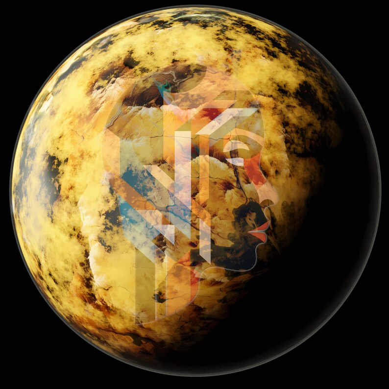 Alien Planets PNG Clipart Planet Overlay - Etsy