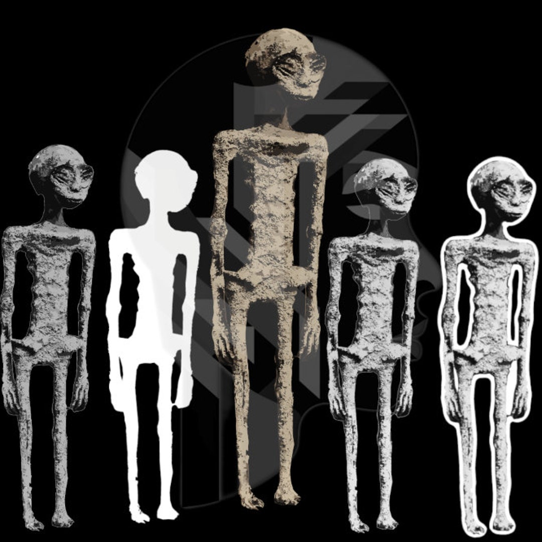 1000-year-old Mexican Alien Bodies Svg - Etsy