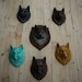 Taxidermy Sculpture Wolf Head Wall Mounted - Etsy