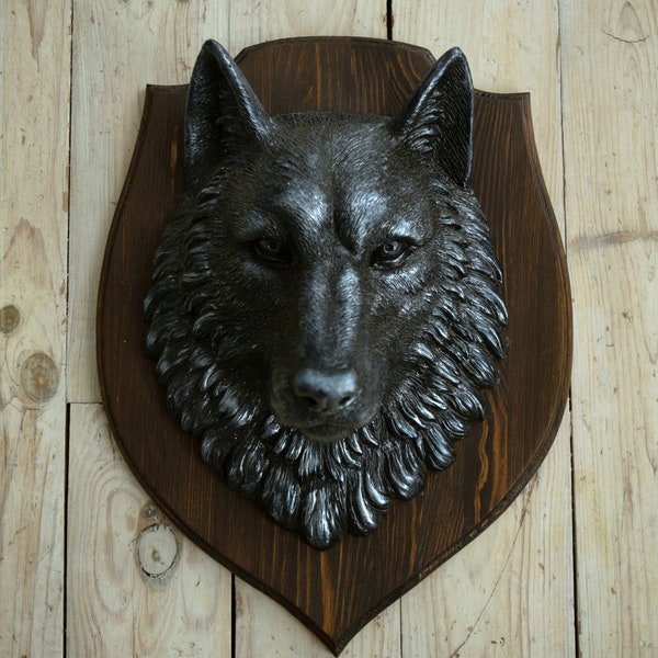 Wolf Head Wall Mount - Etsy