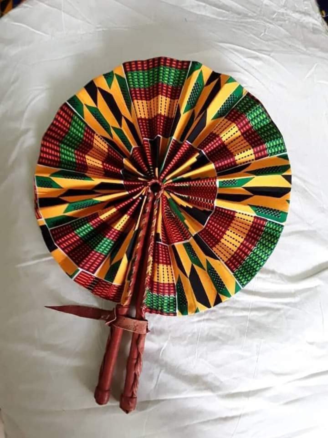 Cute Ankara Print Hand Fan, Ankara Accessories Fashion, African Print ...