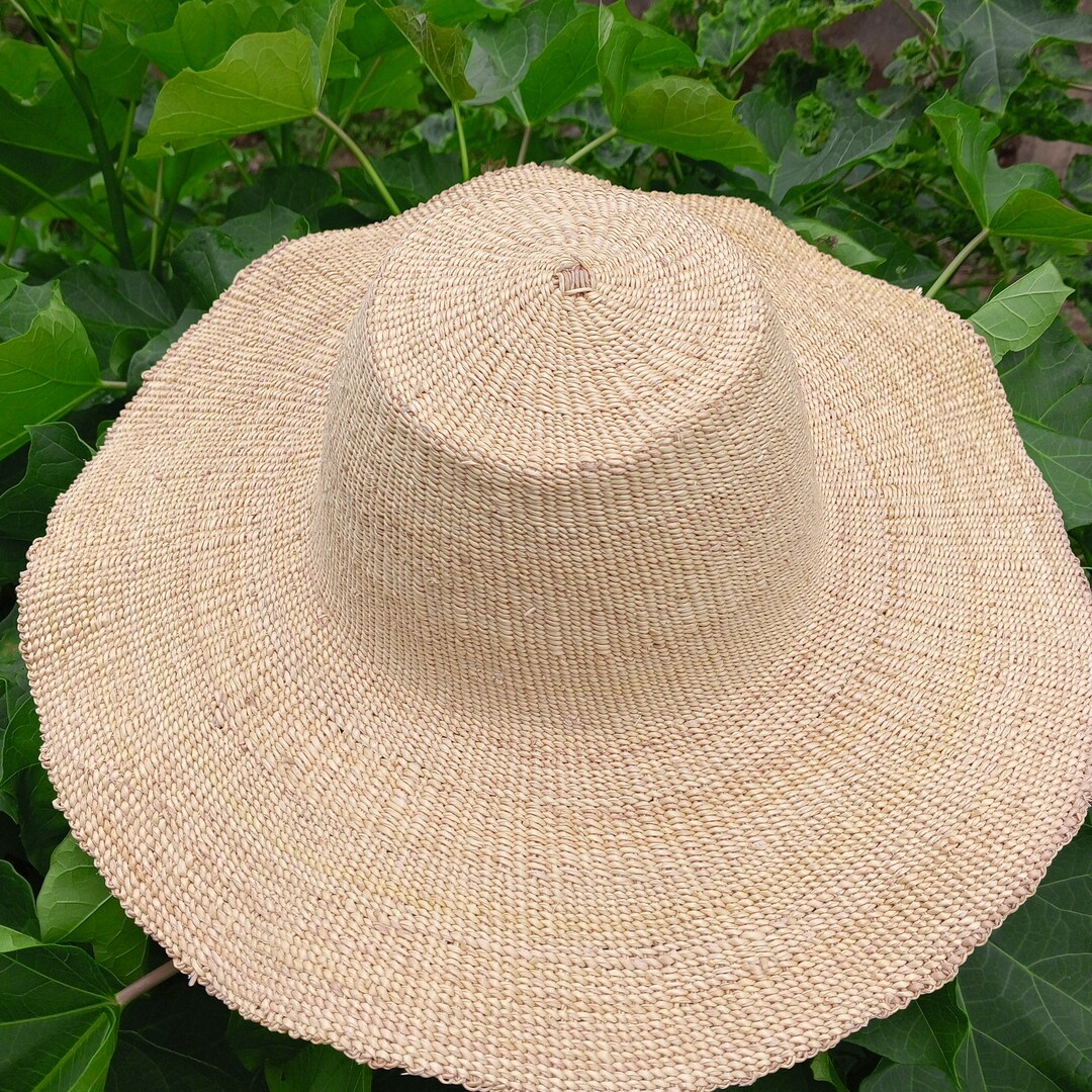 Handwoven Women Natural Straw Hat, Summer Hat, Cute Beach Hat, Panama ...