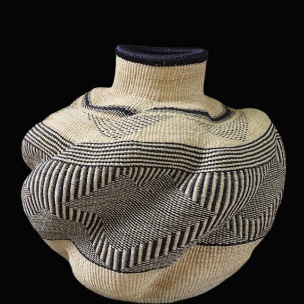 Basket Vase - Etsy