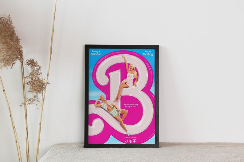 Barbie Movie Poster 2023 Margot Robbie Poster Margot Robbie - Etsy UK