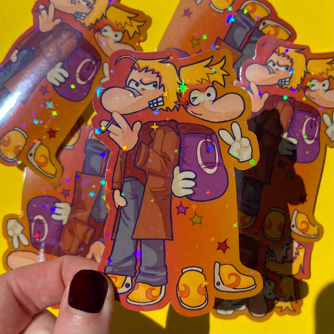 Rayman Ramon Holographic Sticker - Etsy