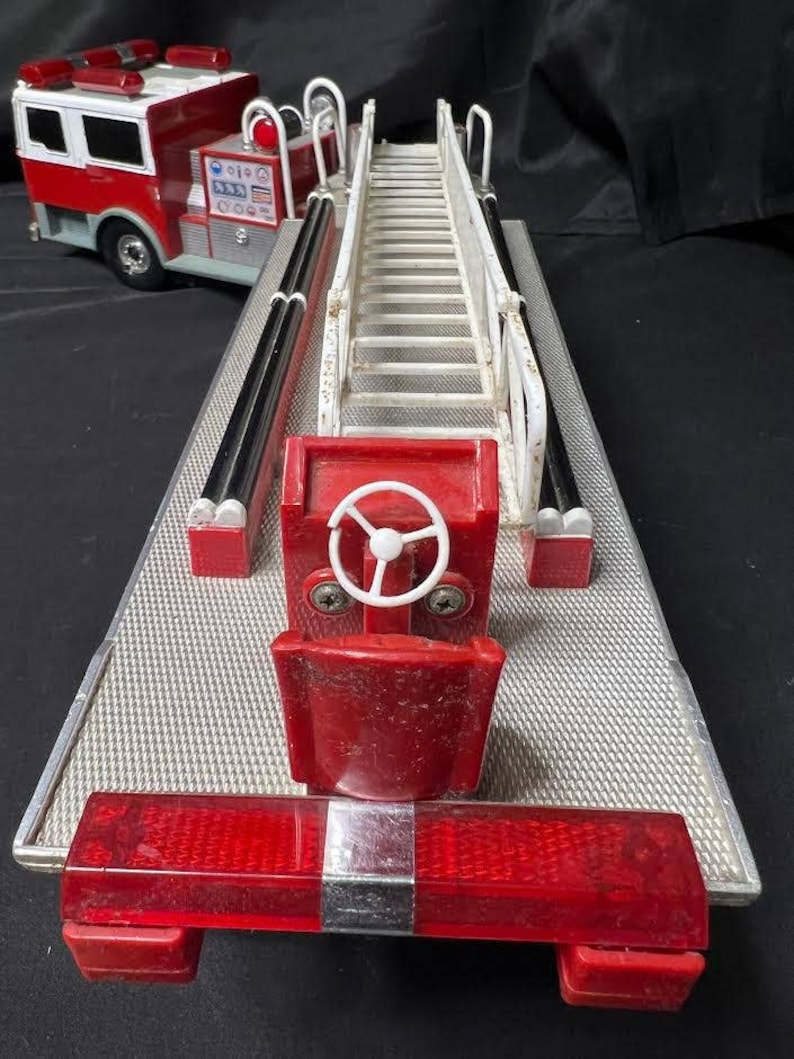 Vintage Funrise Metro City Fire Dept Hook and Ladder Truck - Etsy