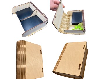 Deck Box Book - Etsy