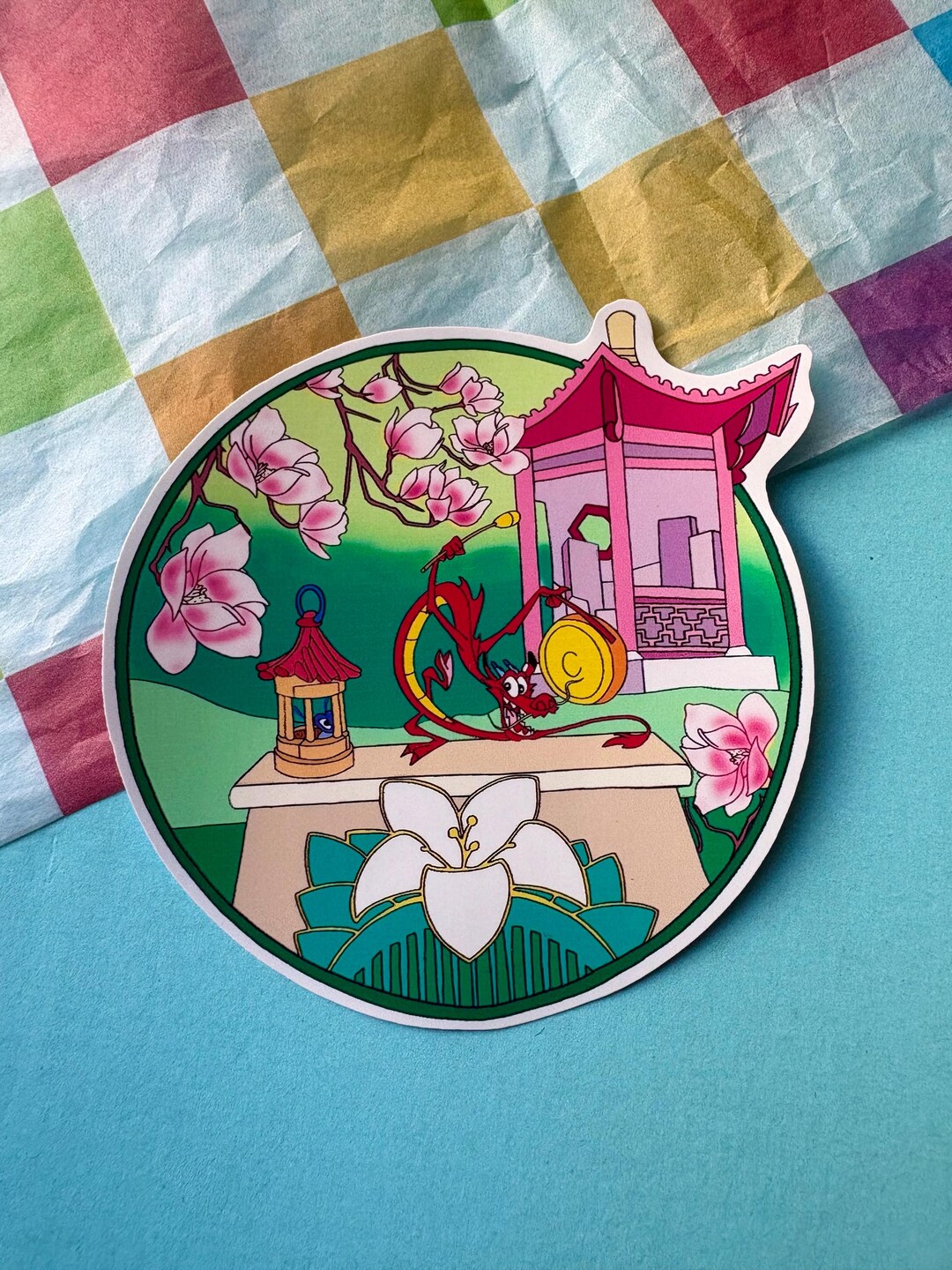Mulan Inspired Single Sticker - Etsy