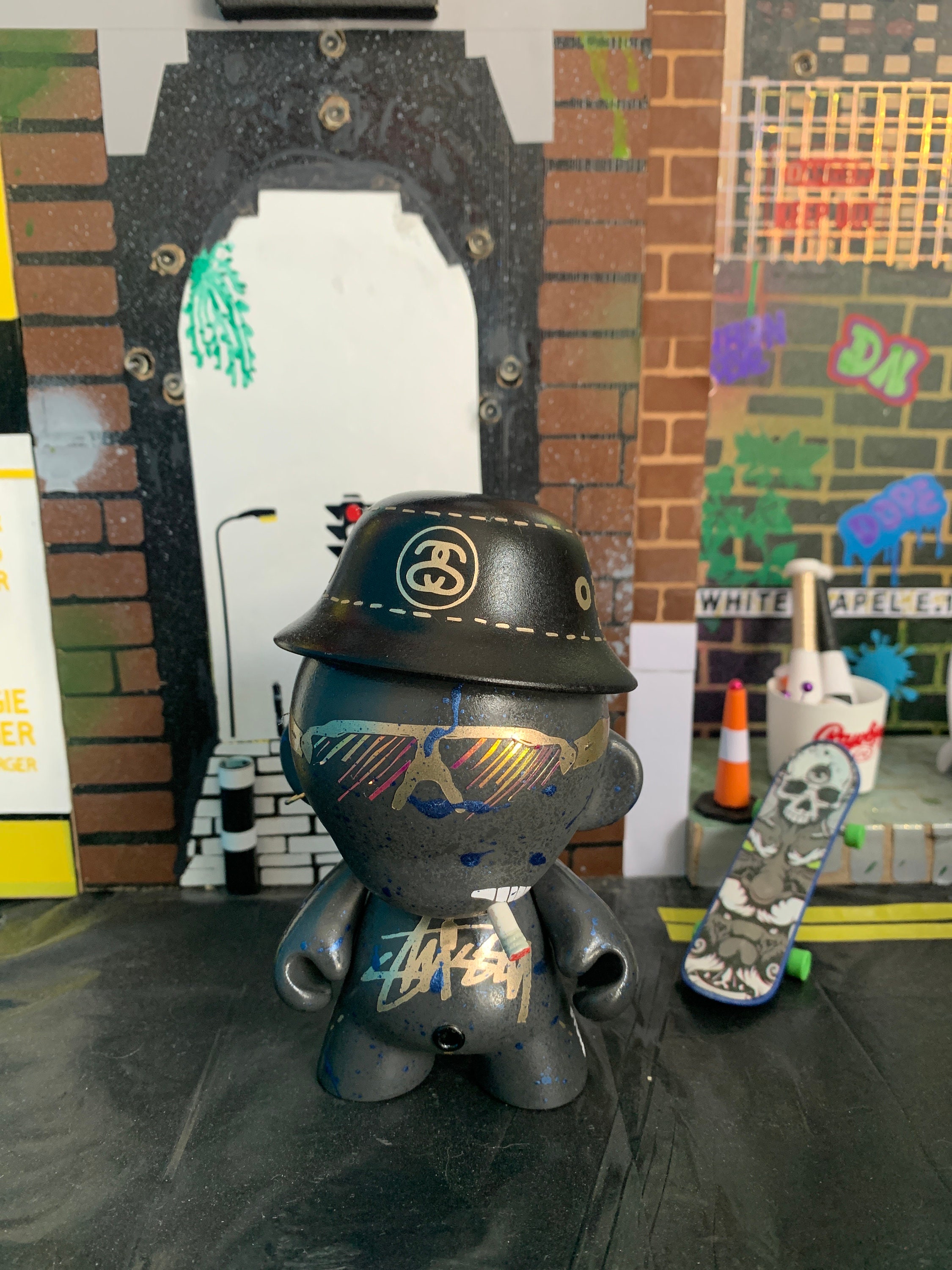 Kidrobot Custom Design Stussy - Etsy