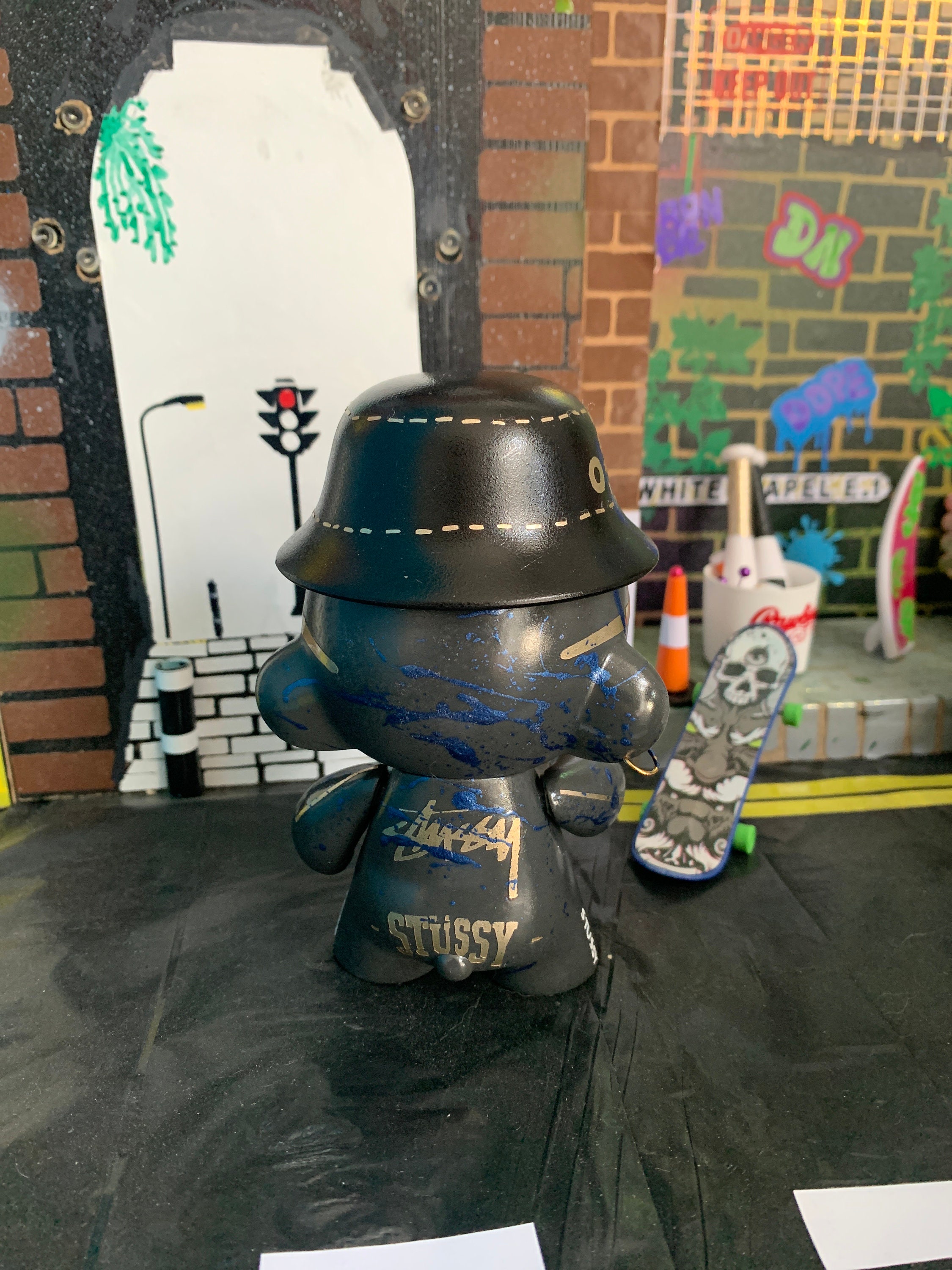 Kidrobot Custom Design Stussy - Etsy