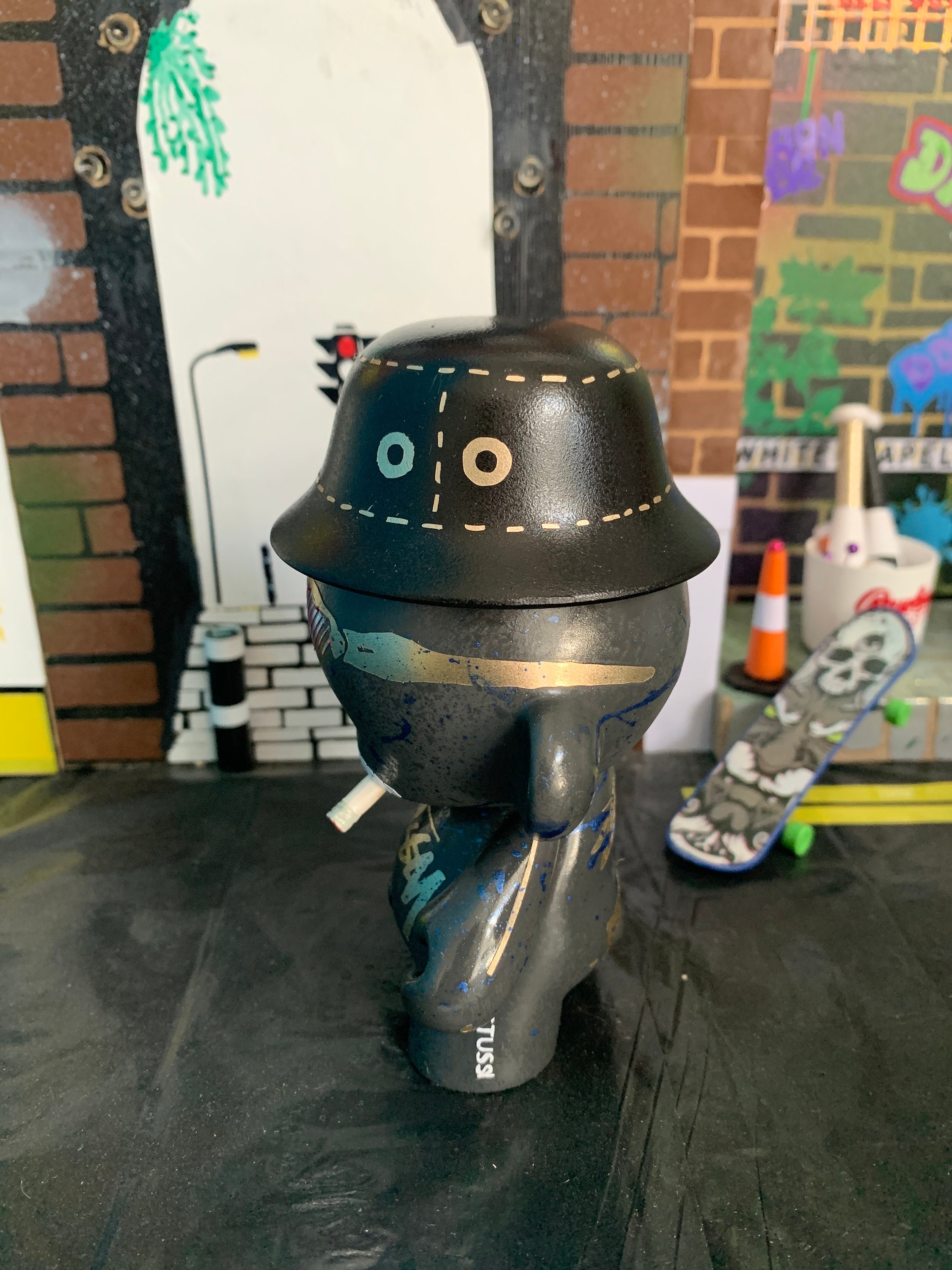 Kidrobot Custom Design Stussy - Etsy