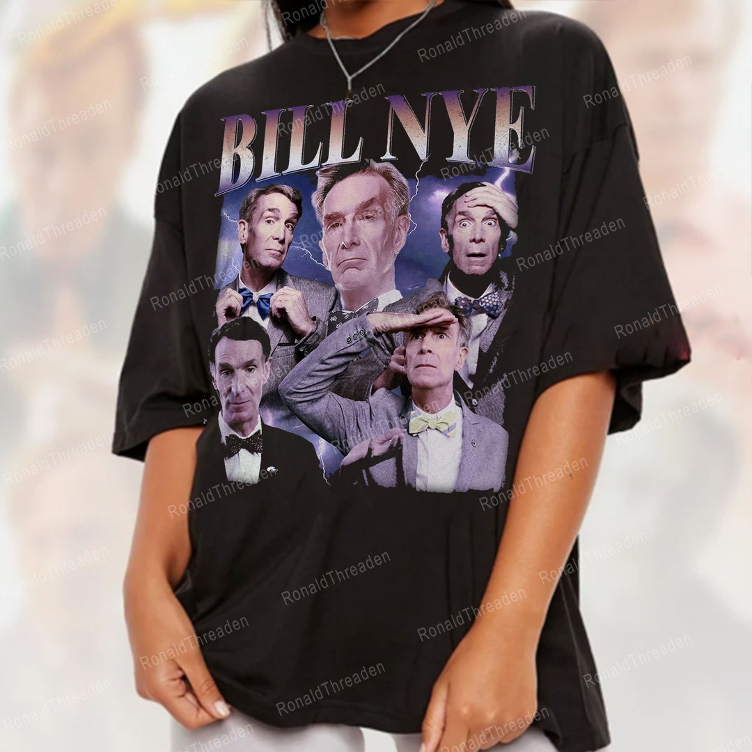 Vintage BILL NYE Vintage Sweatshirt T Shirt William Sanford - Etsy