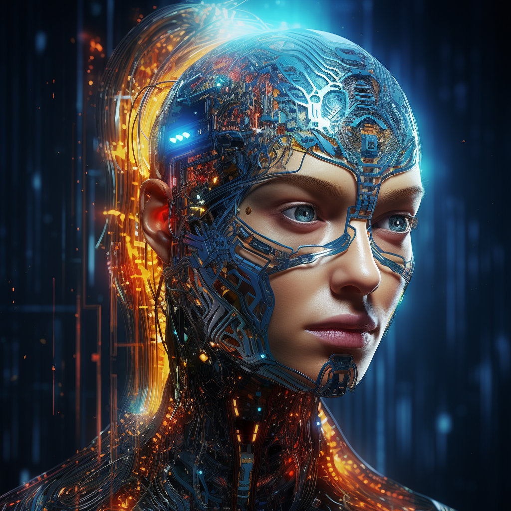 Artificial Intelligence Self Portrait - Etsy