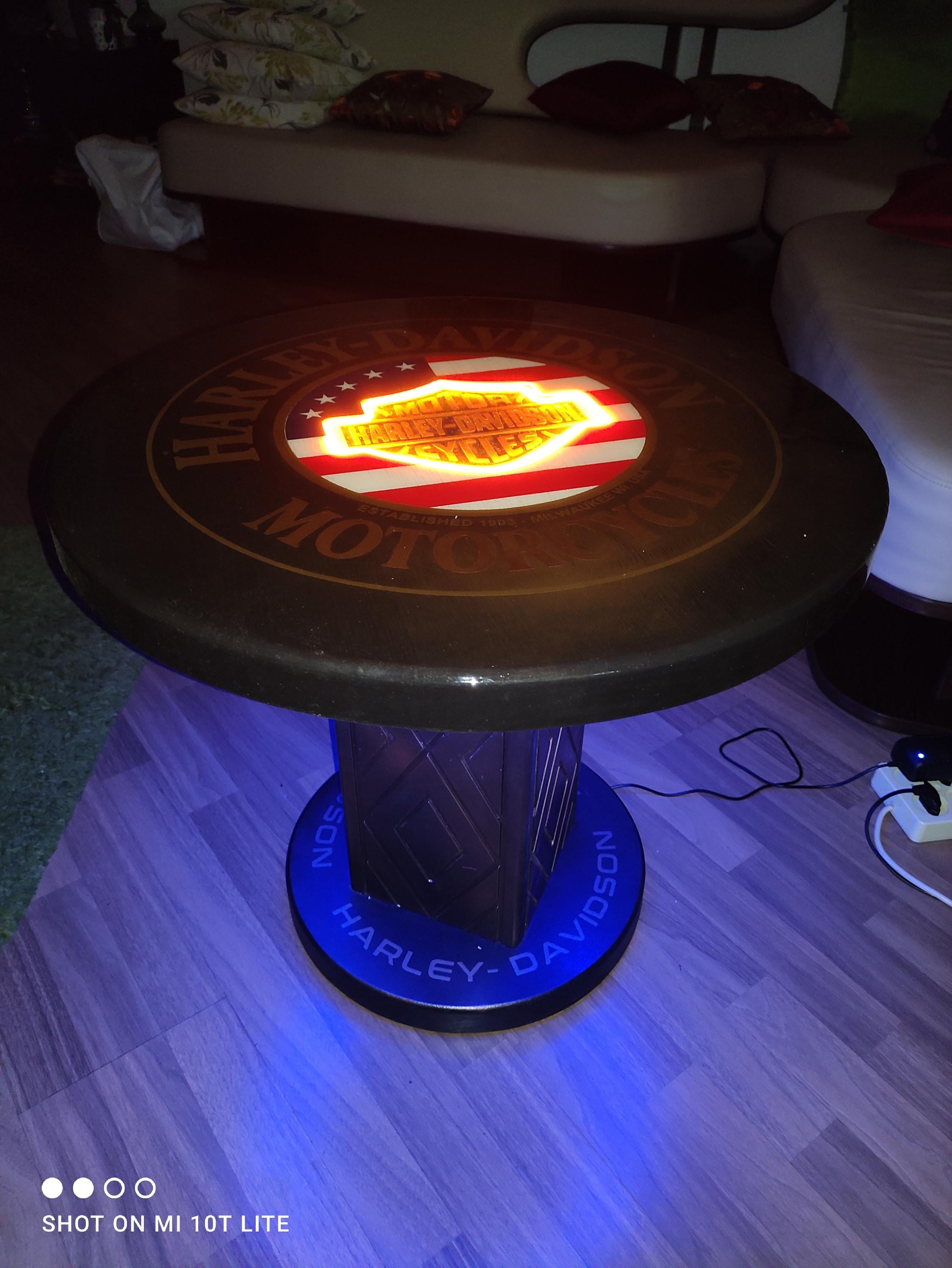 Harley Davidson Coffee Table - Etsy