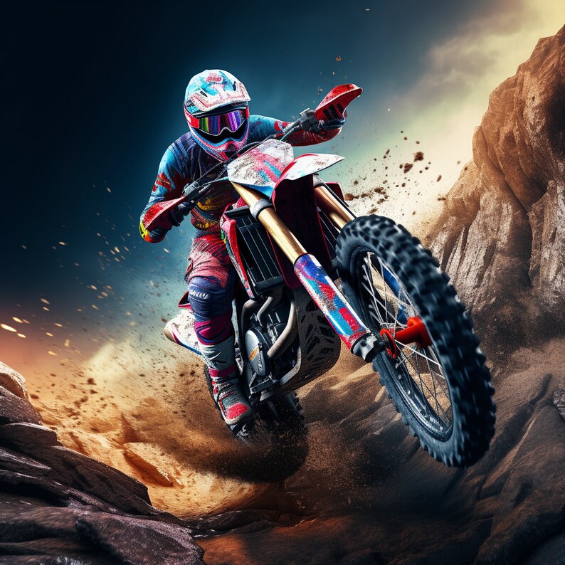 Motorcycles Offroad, Racing and F1 Racing Cars in 50 Stunning Images - Etsy