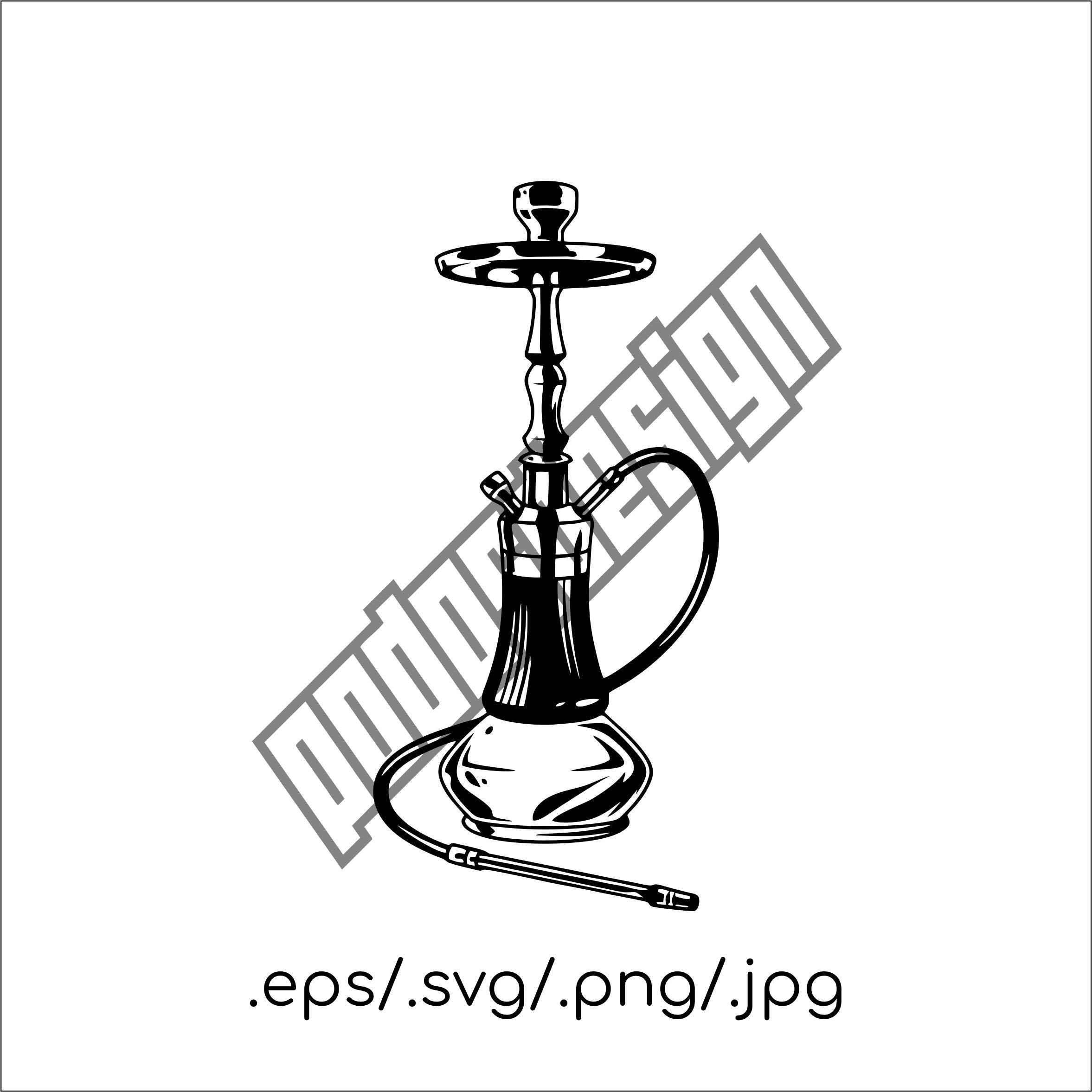Cool Hookah Drawing