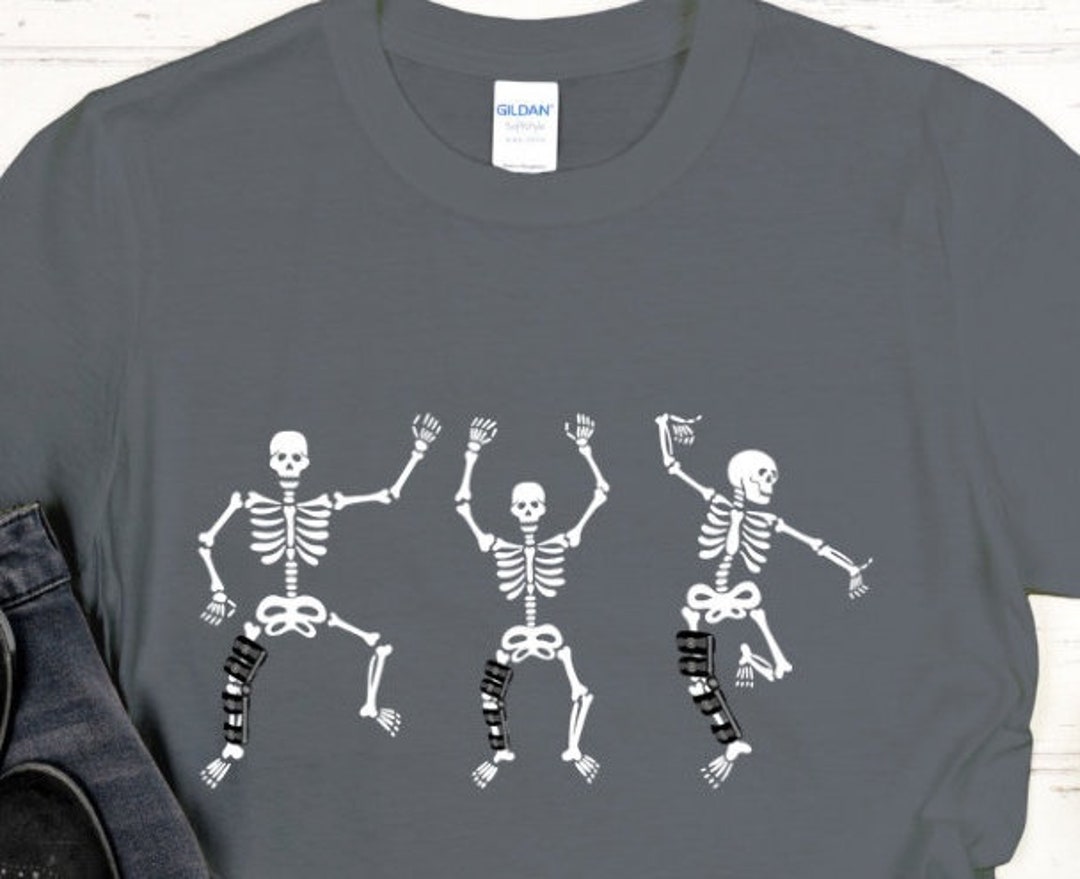 Knee Surgery Brace Shirt, Skeletons Dancing, ACL Surgery Gift, Knee ...