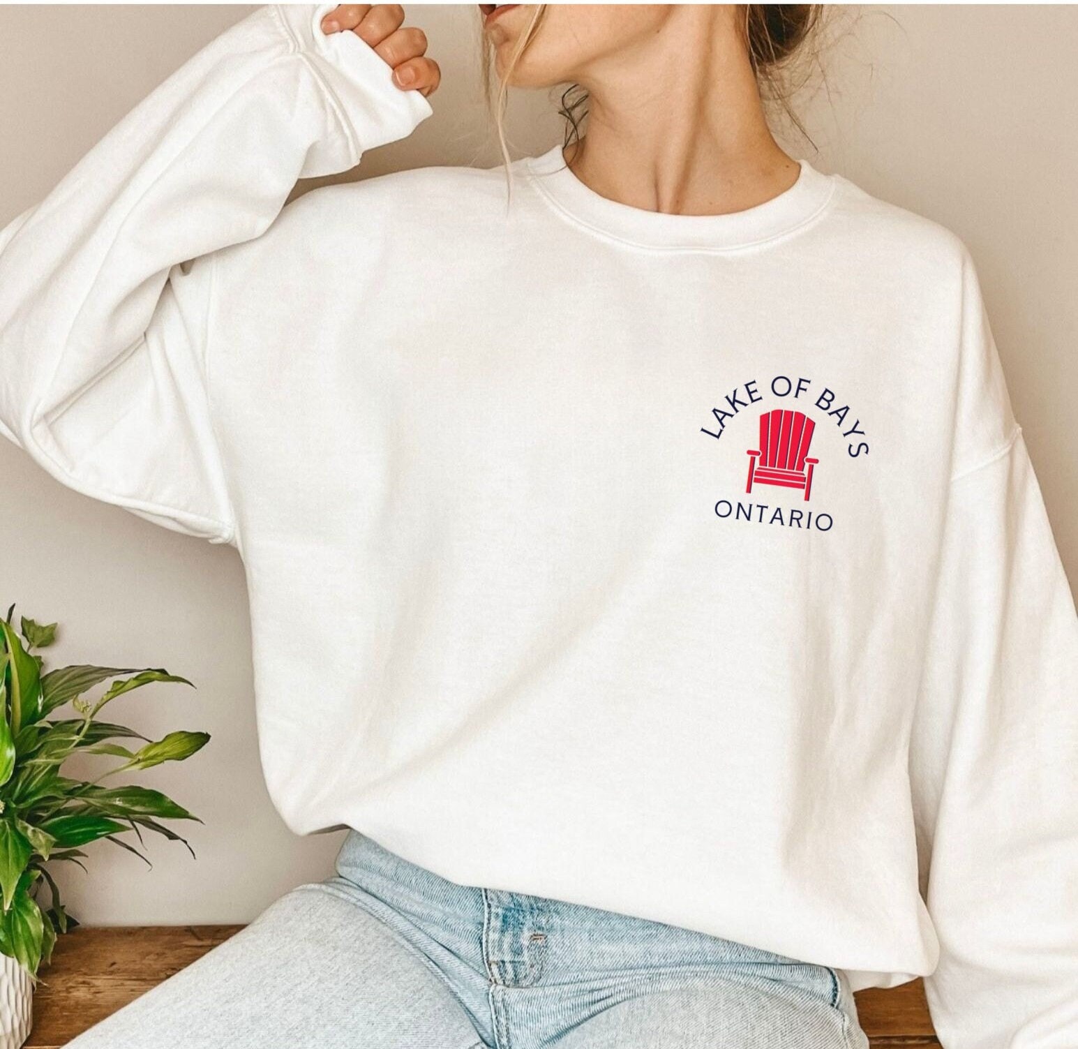 Lake of Bays Muskoka Ontario Canada Sweatshirt, Cottage Weekend Cozy ...