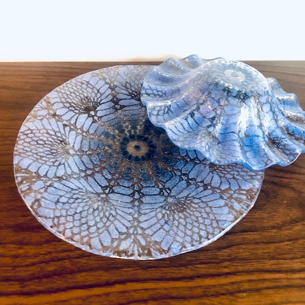 Vintage Periwinkle Glass - Etsy