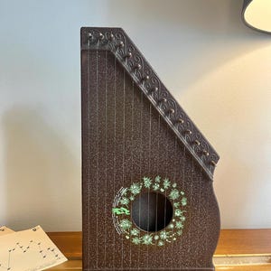 Vintage Jr. Zither Metal Italiano Milano Auto Harp - Etsy