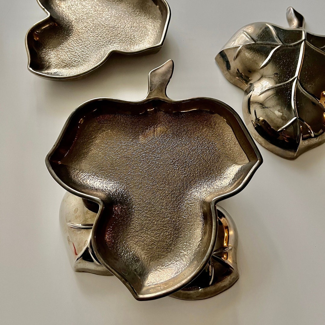 Queens Lusterware Clover Leaf Dishes, Set of Four - Etsy