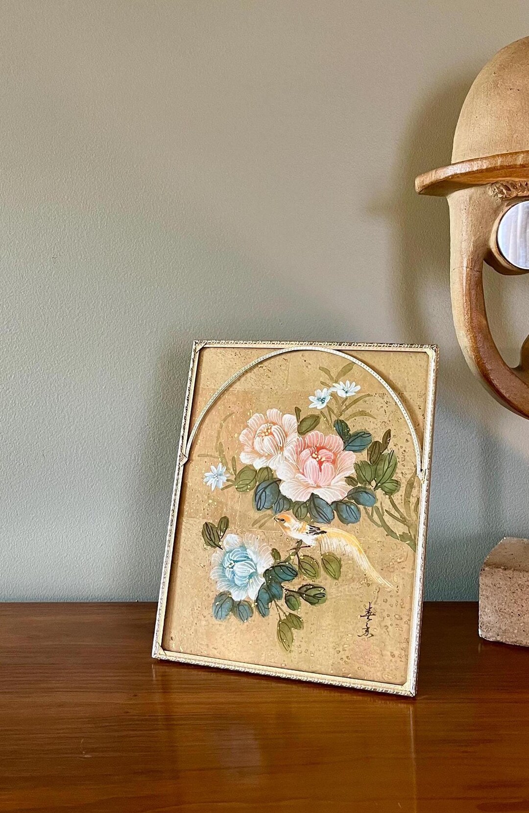 HOLD FOR DEBBIE Vintage Gold Ornate Arch Detail Tabletop Frame - Etsy