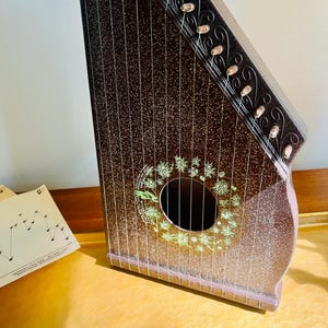 Vintage Jr. Zither Metal Italiano Milano Auto Harp - Etsy