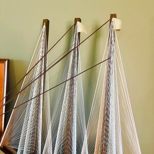 Vintage Large Clipper Ship String Art Model - Etsy