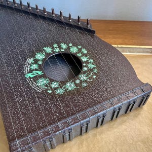 Vintage Jr. Zither Metal Italiano Milano Auto Harp - Etsy
