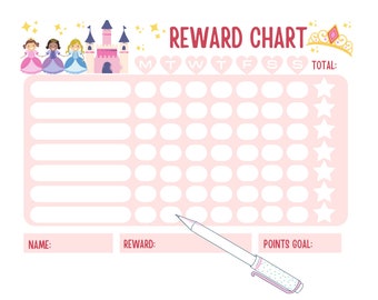 Princess Rewards - Etsy