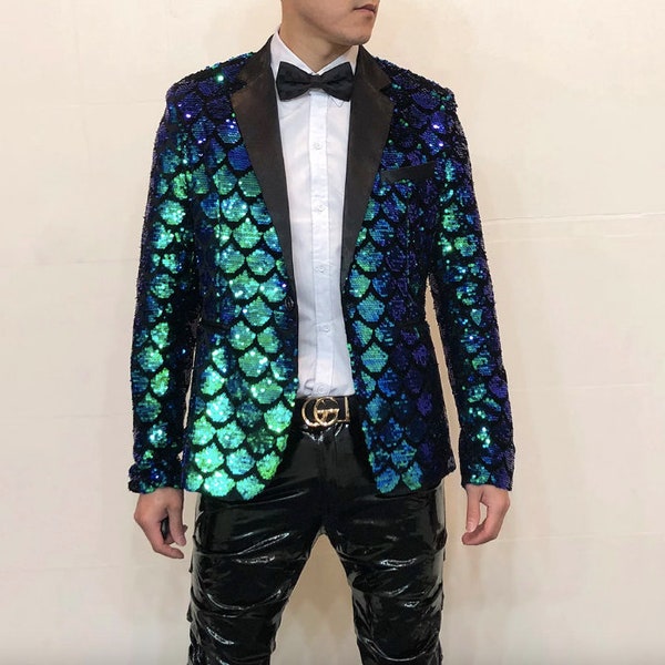 Mens Rhinestone Suit - Etsy
