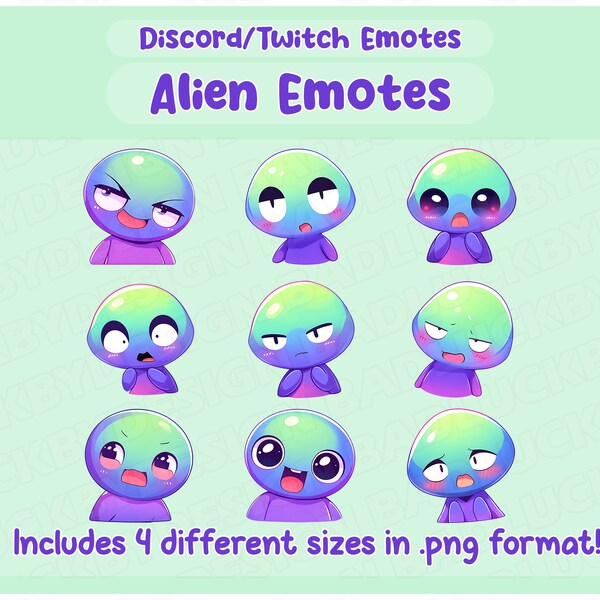 Twitch Alien Assets - Etsy