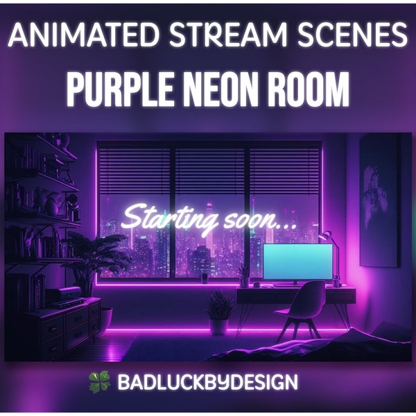 Pink Twitch Scenes - Etsy