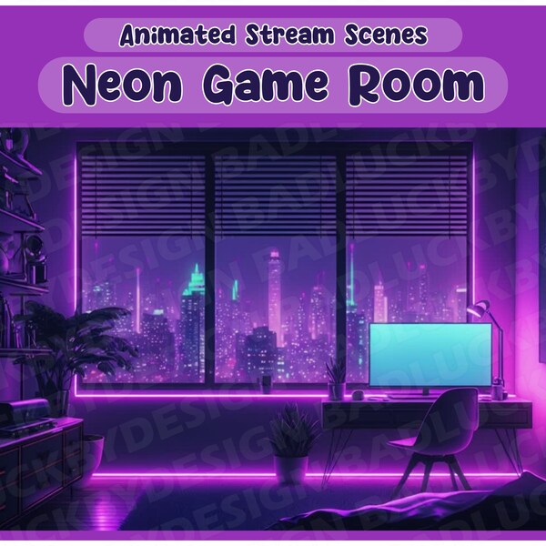 Purple Game Room - Etsy
