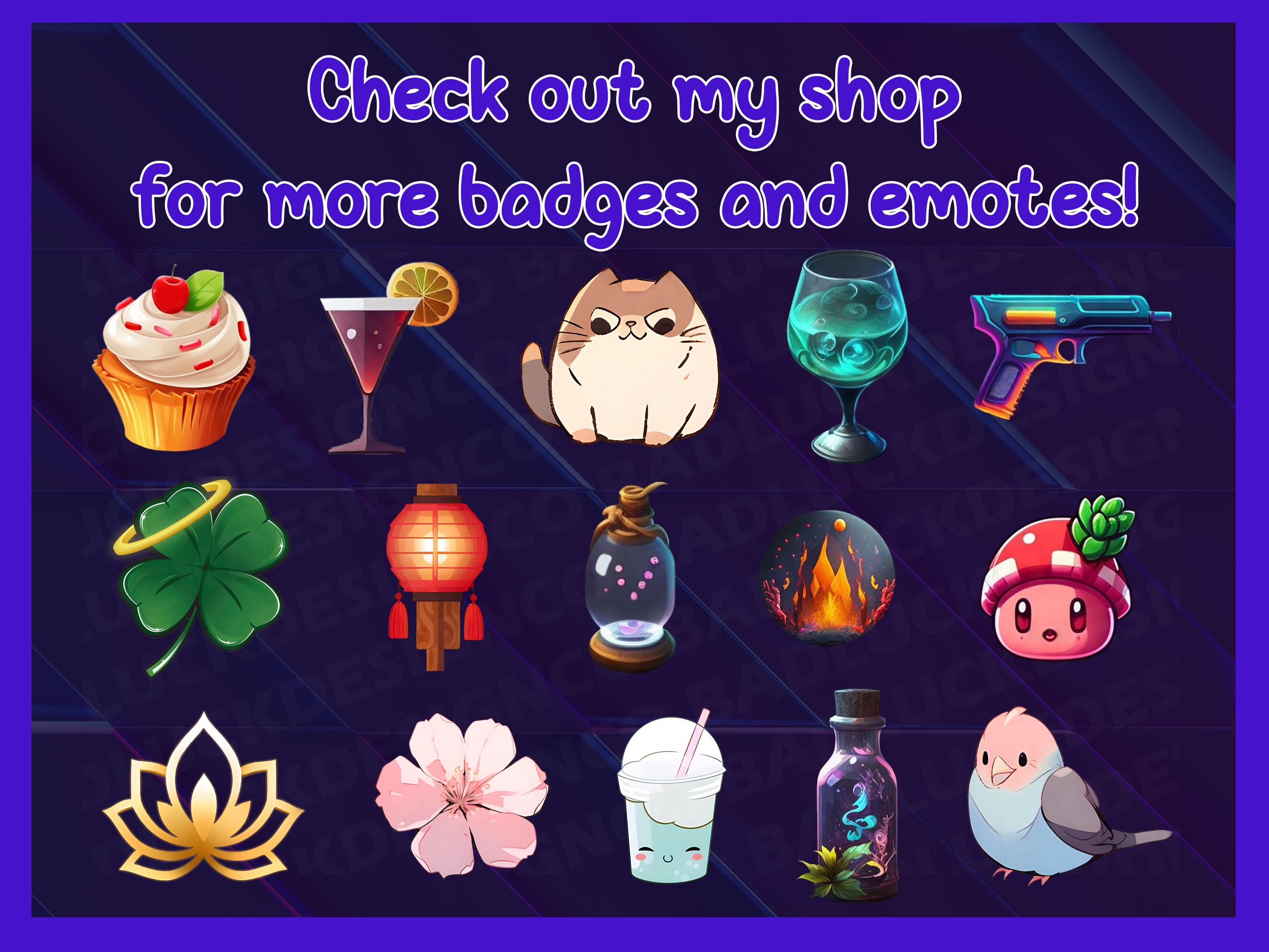 9x Baldur's Gate 3 Character Head Silhouette Emojis/emotes Twitch ...